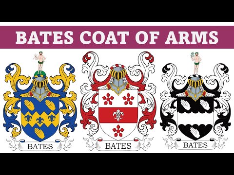 Bates Coat of Arms & Family Crest - Symbols, Bearers, History