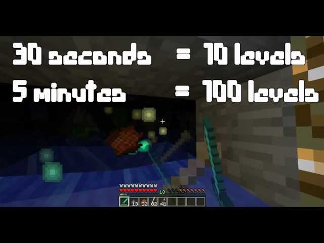 Orb Farm (5 minutes = 100 levels) v2 Minecraft Map