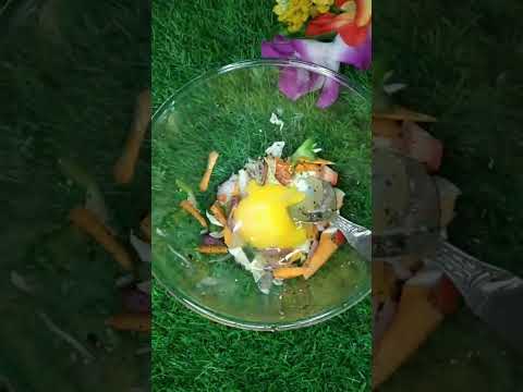 cheese egg vegetable sandwich #short# #youtubeshorts #RIA'S WORLD