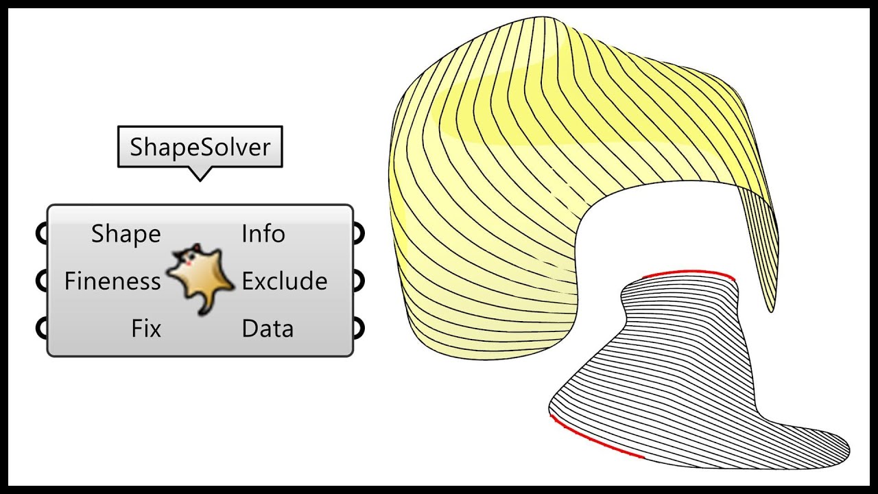 Grasshopper ShapeMap Tutorial (Polysurface Tween)