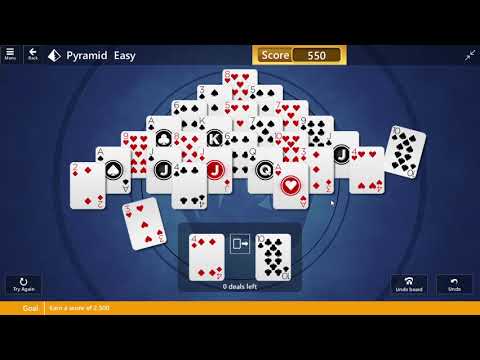 Star Club / Pyramid / Easy I - Earn a score of 2,500