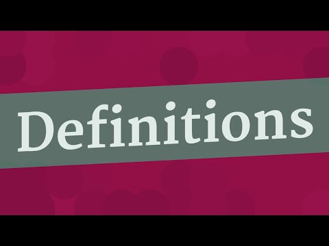 DEFINITIONS pronunciation • How to pronounce DEFINITIONS