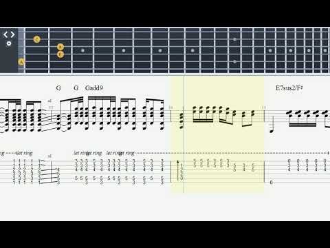 Angie (Rolling Stones) - Guitar Tab & Lesson (Tabulature)