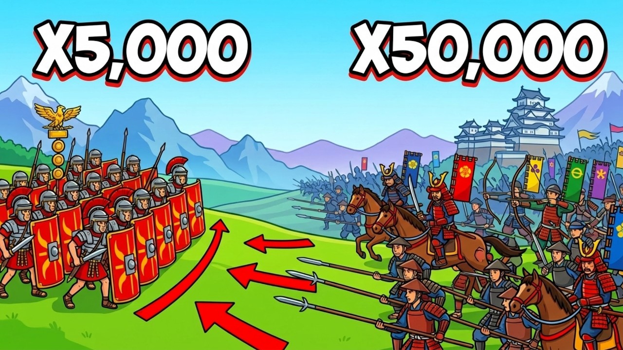 Could the Roman Legion Conquer Feudal Japan?