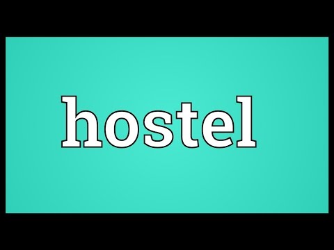 Hostel Meaning