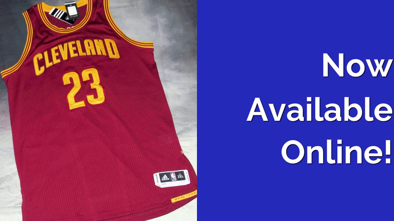 Adidas Cleveland Cavs Lebron James Road Jersey