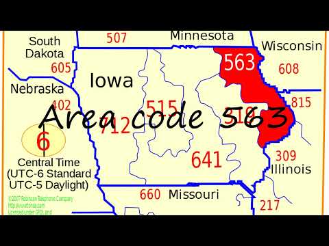 How to pronounce Area code 563 in English?
