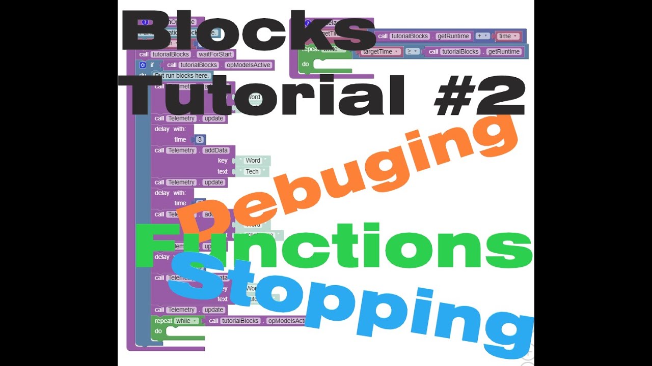 Second FTC OpMode with Block Code
