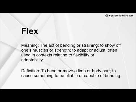 Flex Meaning