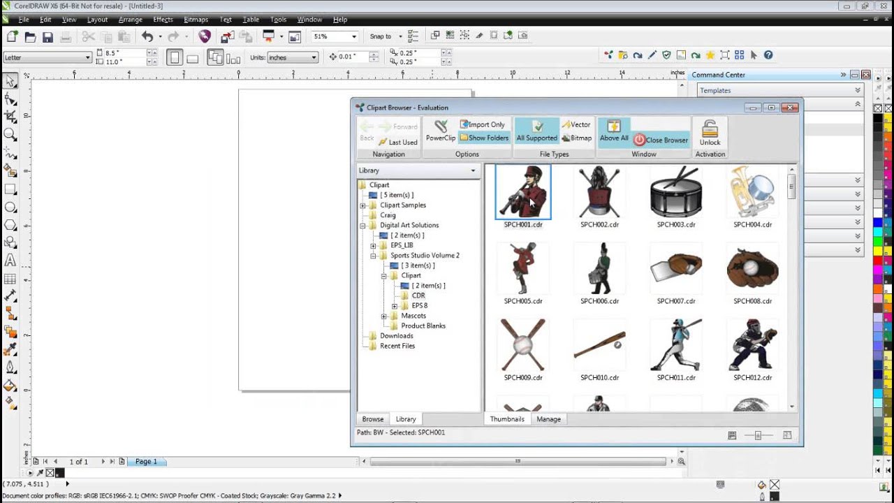 Smart Designer CA: Clipart Browser