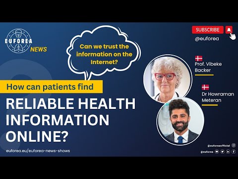 How can patients find reliable health information online?