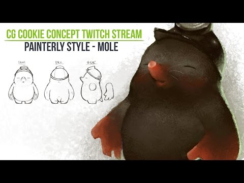 Stream: Painterly Style Demo - The Mole