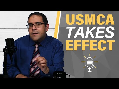Globalist USMCA Takes Effect!