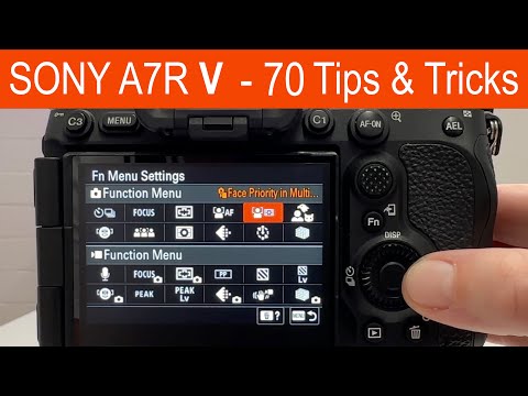 NEW Sony a7R V - 70 Tips & Tricks & Settings