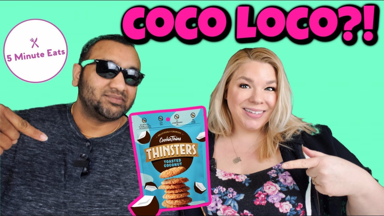 COSTCO THINSTERS TOASTED COCONUT FOOD REVIEW