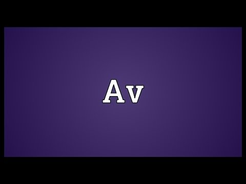 Av Meaning
