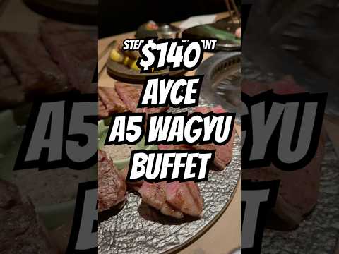 Is This $140 AYCE Wagyu Buffet Worth It!?