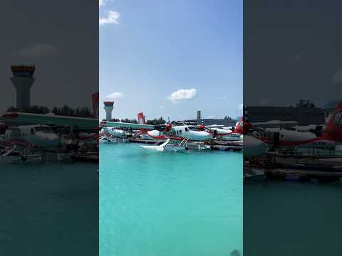 What the Airport in the Maldives Looks Like. #travel #maldives