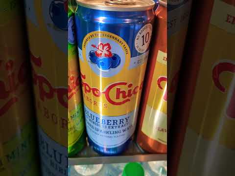 You have to try these Topo-Chico Sparkling Water 💚💙🧡 #topochico YUM!
