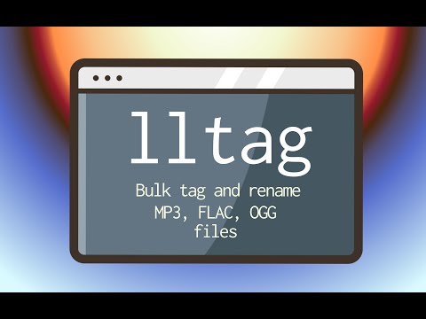 The command line tool lltag // Bulk tag and rename your MP3, FLAC, or OGG files