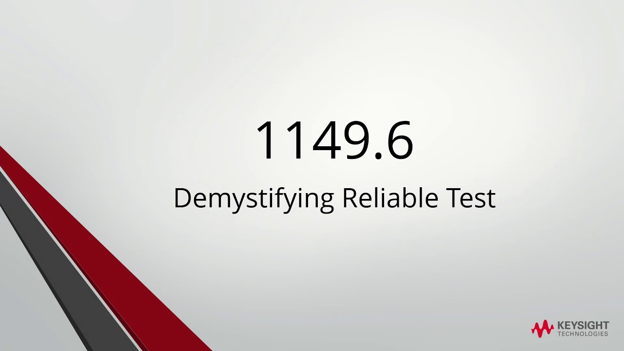 13. Keysight x1149 IEEE 1149.6 Overview