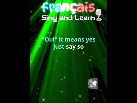 🇫🇷 Learn French Goodbyes & Everyday Words — Au revoir, Oui, Peut-être (A0 Song)