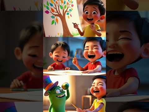 Watch What Happens When Kids Color With ALL the Crayons!