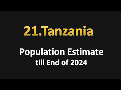 Tanzania Estimate Population till December 2024