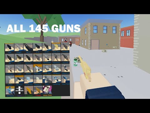USING EVERY GUN IN ROBLOX ARSENAL