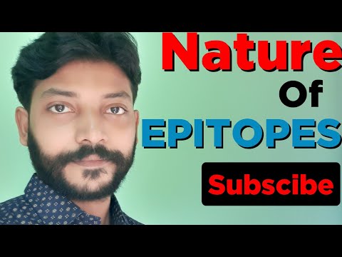 "Antigenic Determinant or Epitope": Nature of Antigenic Determinant Immunology