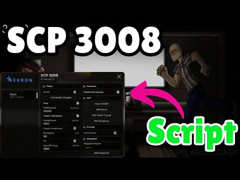 SCP 3008 Script | Auto Farm, God Mode, Pastebin OP!