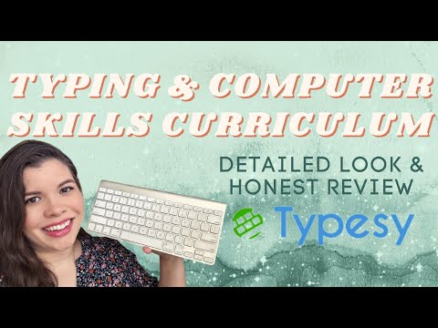 TYPING & COMPUTER SKILLS FOR HOMESCHOOL | A DETAILED REVIEW OF TYPESY ONLINE CURRICULUM