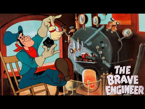 The Brave Engineer 1950 Disney Cartoon Short Film | Casey Jones | Review