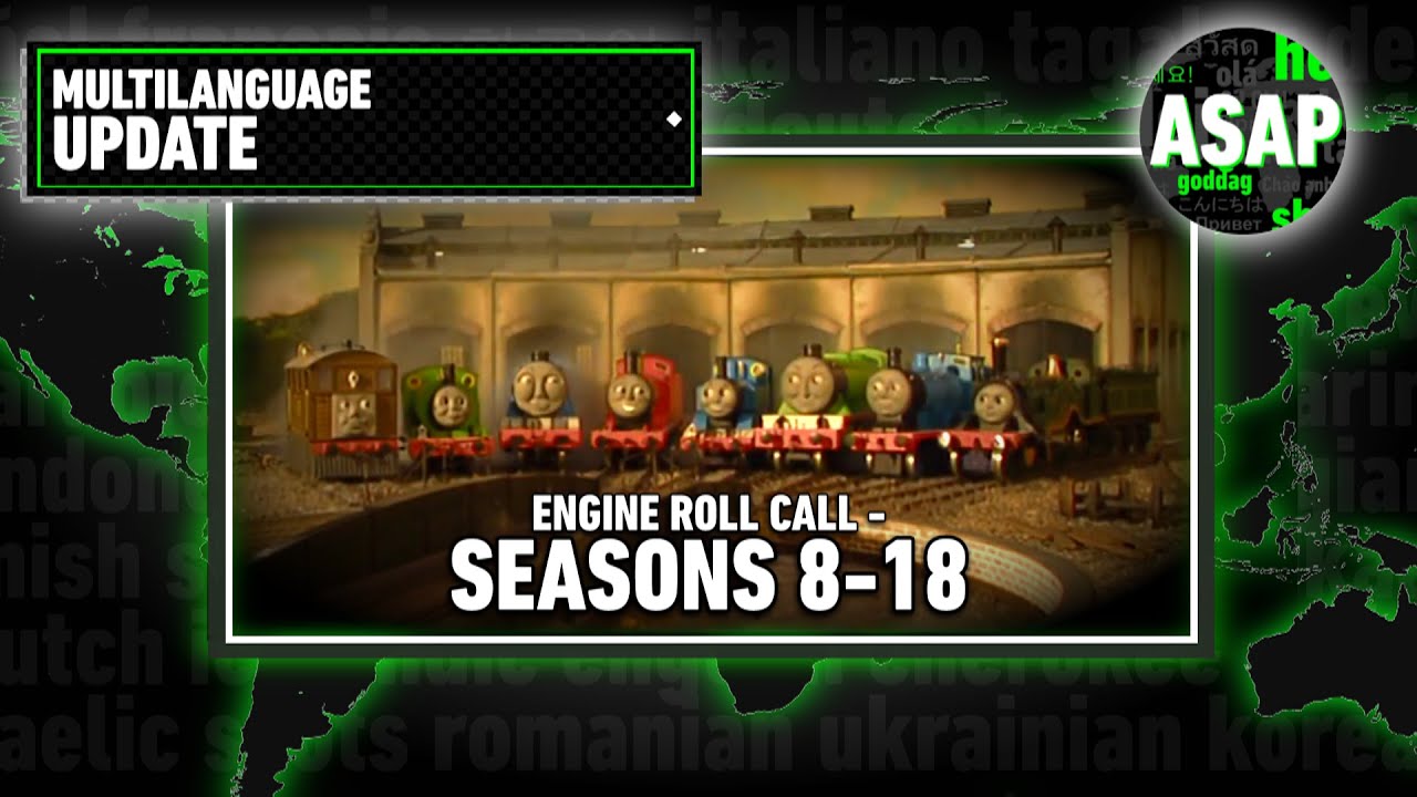 Engine Roll Call (Season 8) | Multilanguage UPDATE