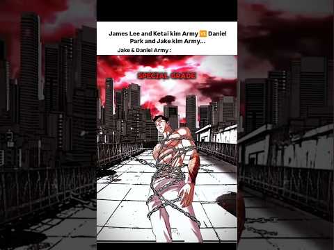 Daniel Park Army 🆚 Ketai kim Army | Lookism Chapter 559 and 560 [ #lookism #manhwa #webtoon #shorts