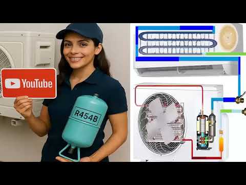 βοΈ R454B Refrigerant Recharge: A/C System Steps, Deep Vacuum, Safe Charging π