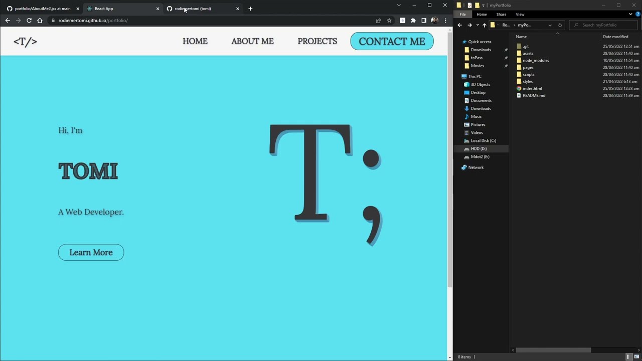Publish Your Project in Github Using Github Pages