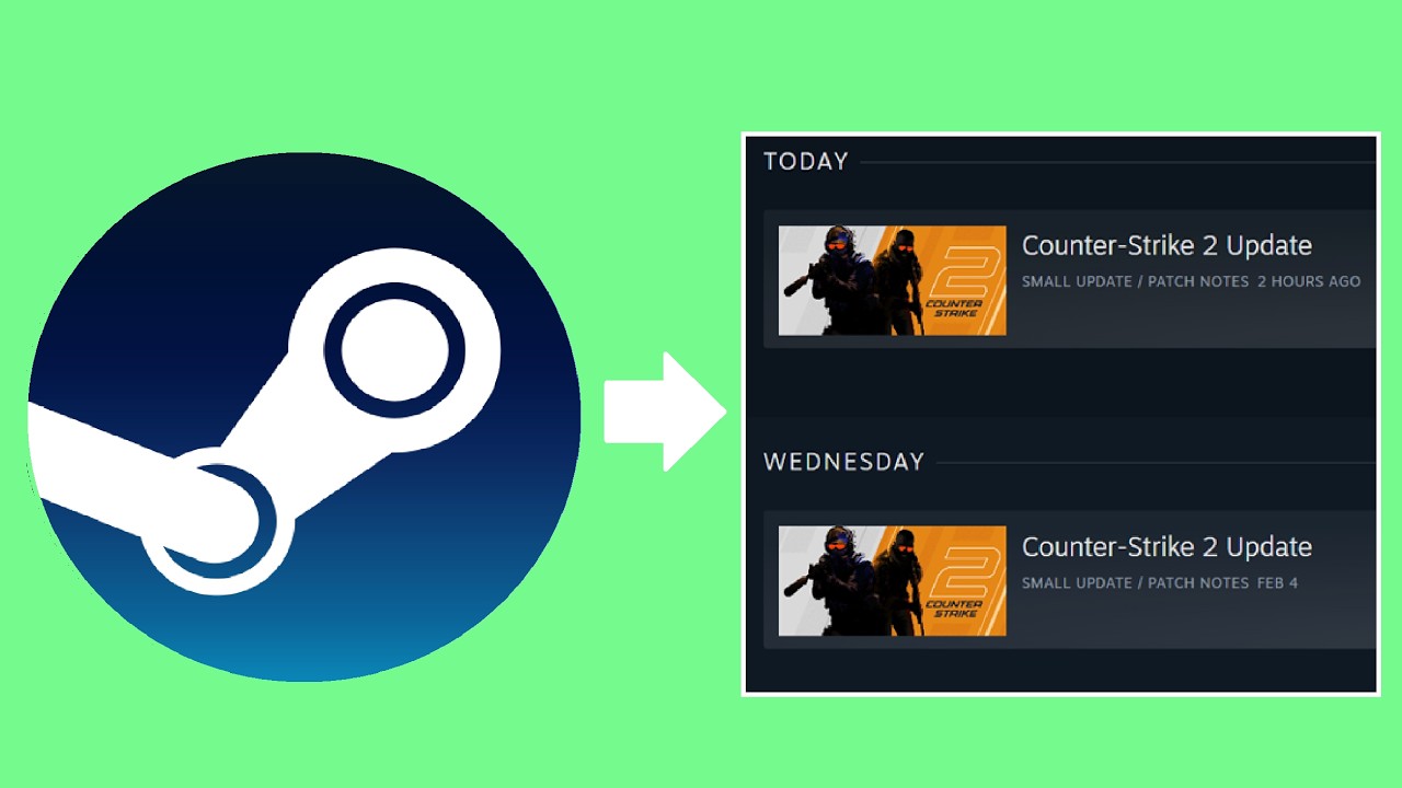 How to See Updates and Patch Notes for Games in Steam!