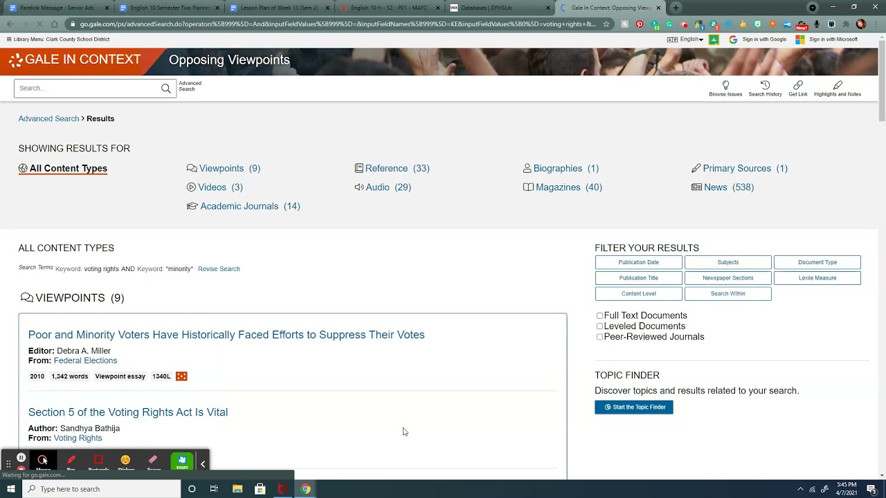 How to Use the DP Library Website: Quick Review