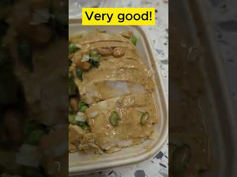 Trying out Lion's Prep Meals - Review - Chicken Satay