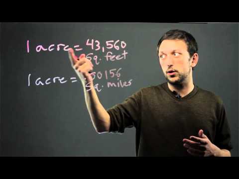 How to Convert Acres : Tools for Math Success