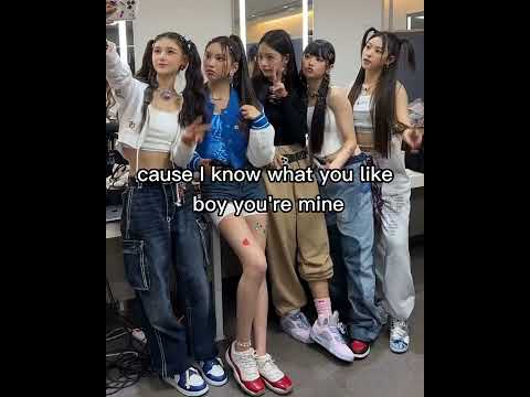 I try auto lyrics on new jeans hype boy π #hypeboy #newjeans #hybelabels