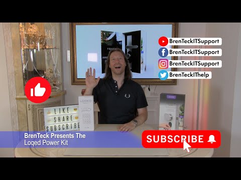 Loqed Power Kit Unboxing and install