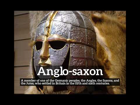 What is Anglo-saxon? | How to Say Anglo-saxon in English? | How Does Anglo-saxon Look?