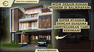 Video 3D Mr. Welly Modern House 3 Floors Design - Balikpapan