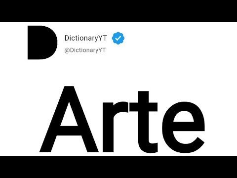 Arte Meaning in English