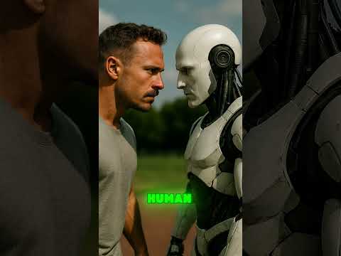 ROBOTS running with people acting like HUMANS. #ai #shorts #robots #inpiration