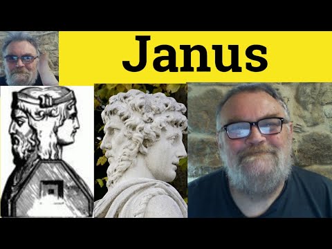 😎 Janus Meaning - Janus-Faced Defined - Janus Word Examples - Janus Cloth Janus Particle - Roman God