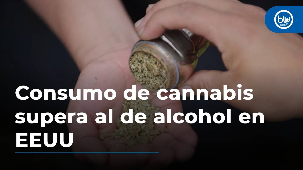 Consumo diario de cannabis supera al de alcohol en EEUU, según nuevo estudio