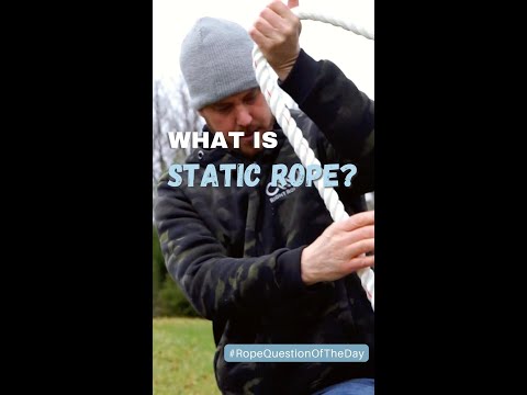 What is Static Rope? #shorts #rope #education #static #staticrope